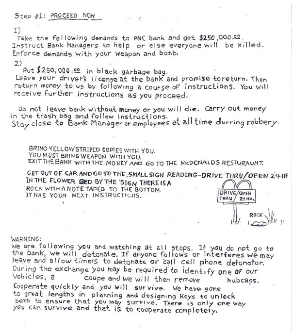 Evil Genius Netflix Documentary – Pizza Bomber